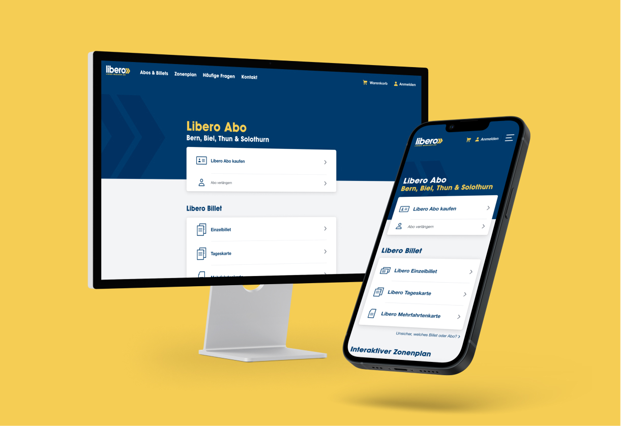 Libero Webshop – einfacher Abos und Billets lösen – Herr Bürli